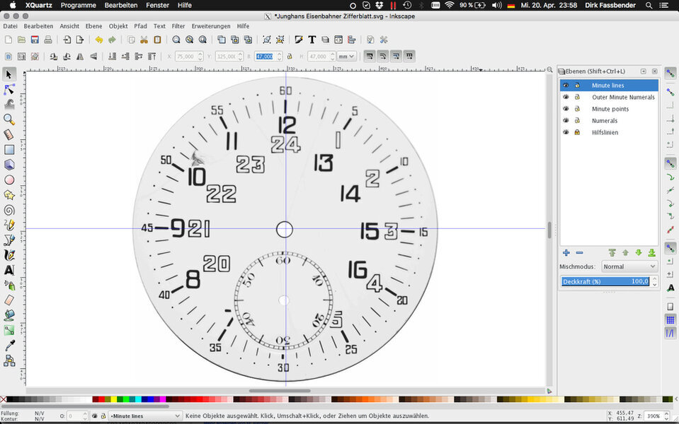 How to make a watch dial, drawing, planning etc. - Helicopters, pocket ...